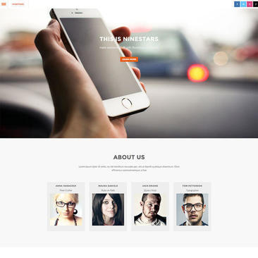 Movie Review Bootstrap Template Free Website Themes - (141 Free Downloads)