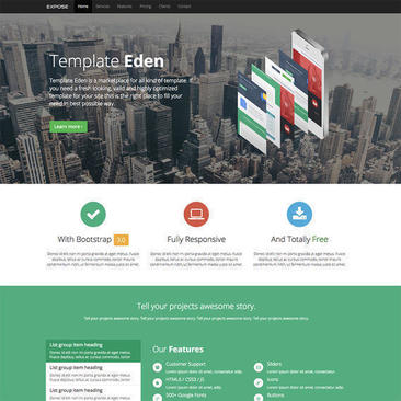 Movie Review Bootstrap Template Free Website Themes - (141 Free Downloads)